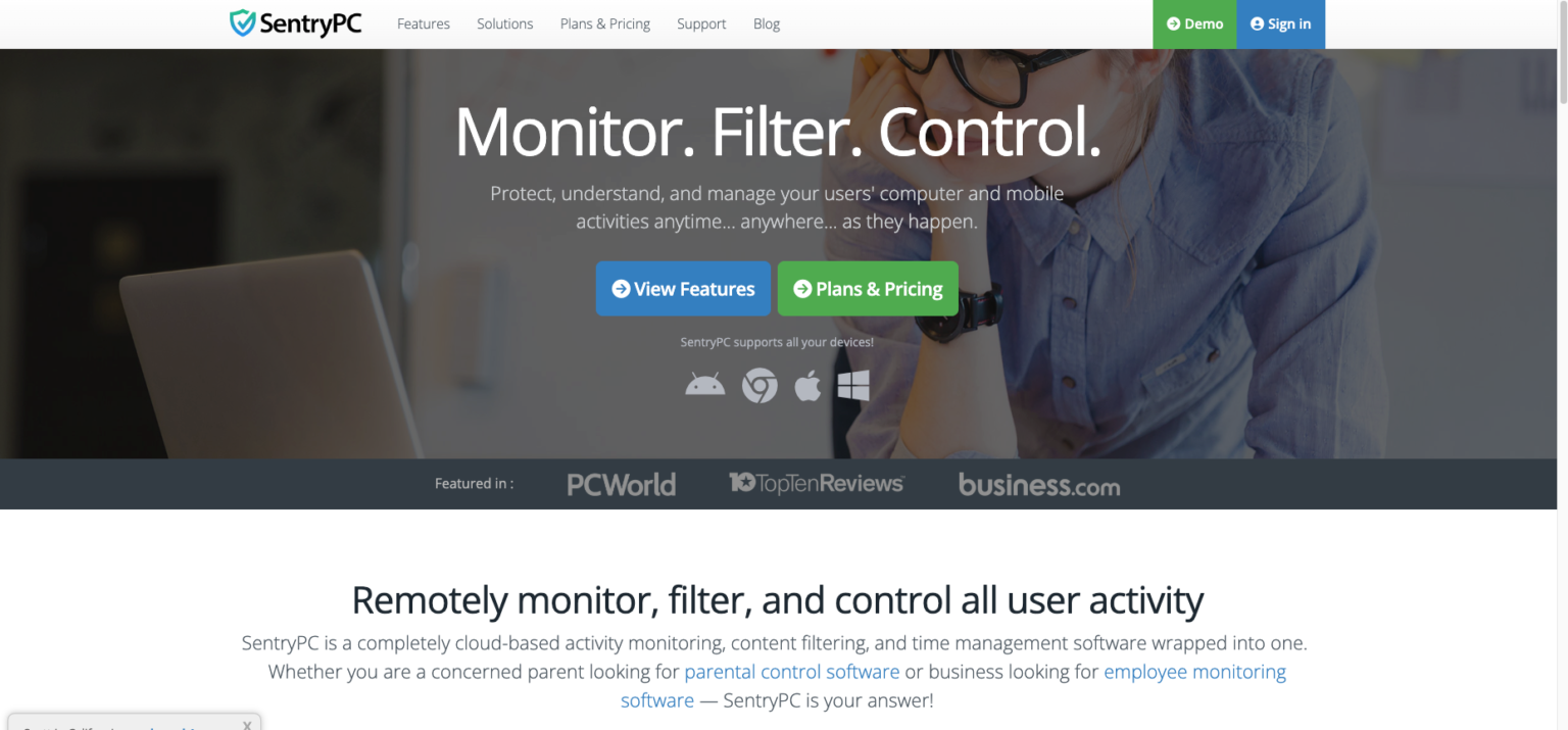 SentryPC: Top Monitoring & Control Software For Safety